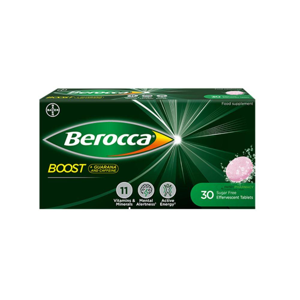 Berocca Boost Effervescent Tablets 30 Pack | Energy & Mental Focus ...