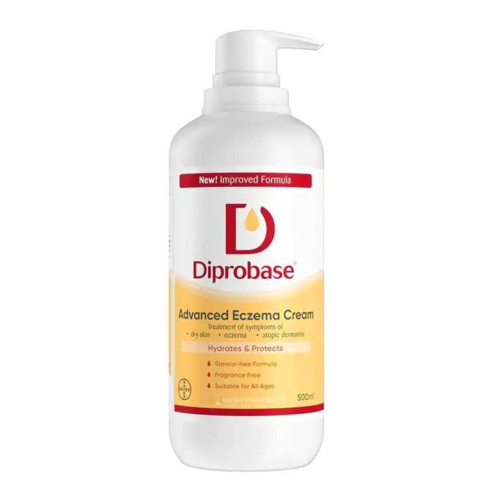Diprobase Advanced Eczema Cream Pump 500g – Inish Pharmacy
