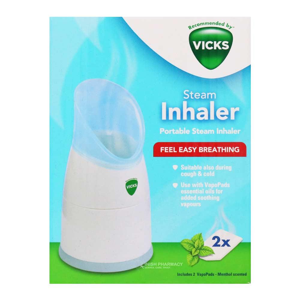 Vicks Steam Inhaler with VapoPads – Inish Pharmacy