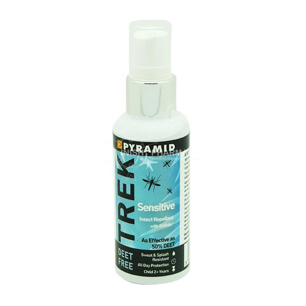 Pyramid Trek Sensitive Deet Free Insect Repellent with Saltidin 60ml ...