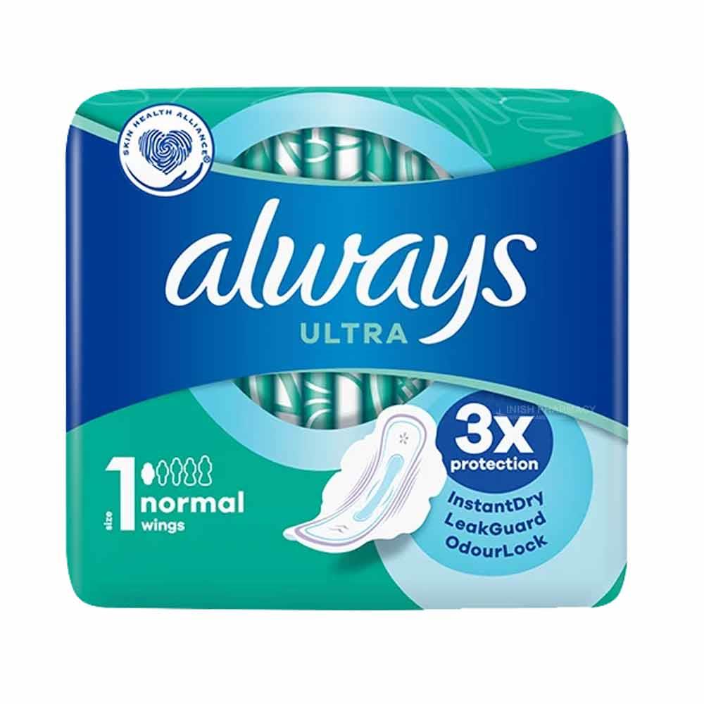 Always Ultra Normal Plus 13 Pack | Women's Health – Inish Pharmacy