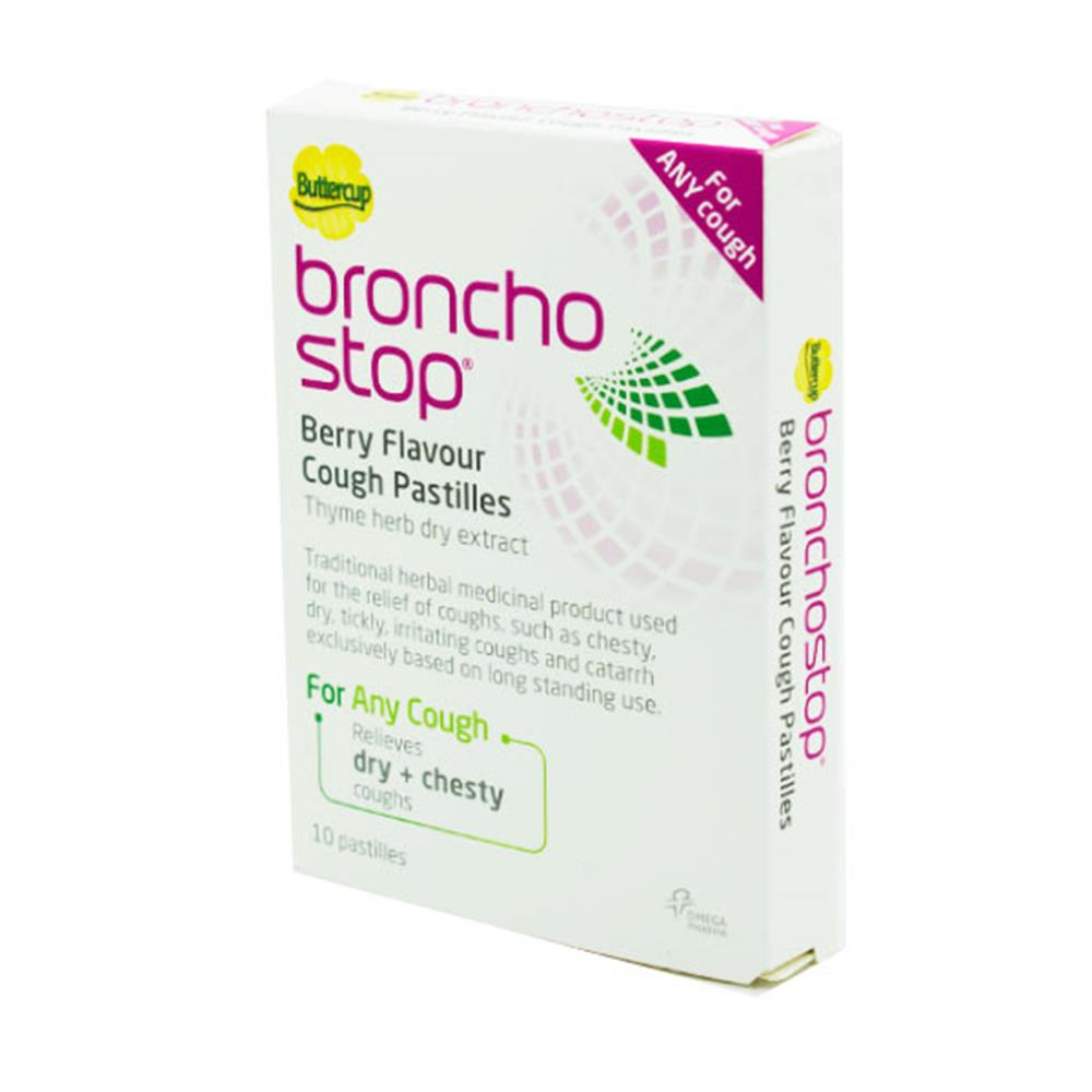 Broncho Stop Cough Pastilles – Inish Pharmacy