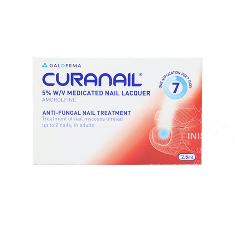 Curanail 5% W/V Amorolfine | Fungal Nail Treatment – Inish Pharmacy