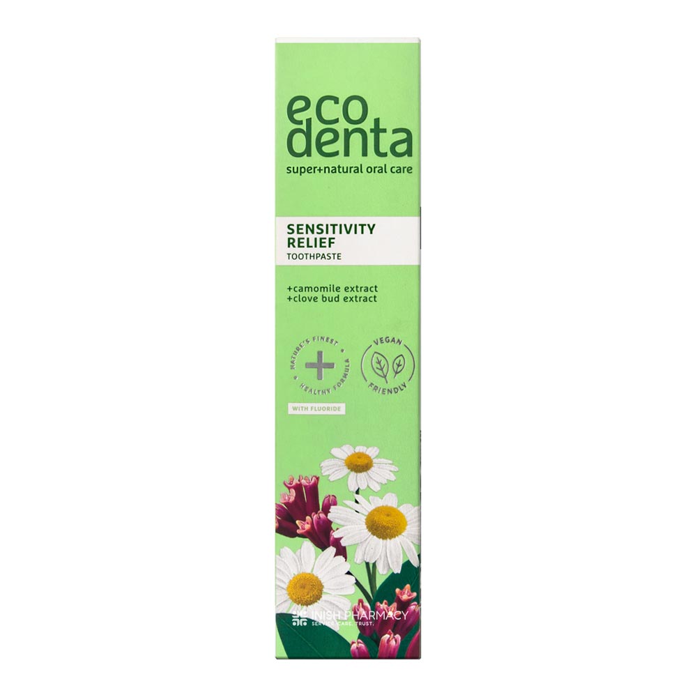 EcoDenta Sensitivity Toothpaste Relief 100ml – Inish Pharmacy