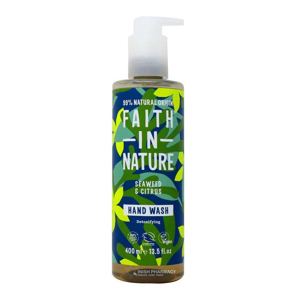 Faith in Nature Seaweed & Citrus Hand Wash 400ml – Inish Pharmacy