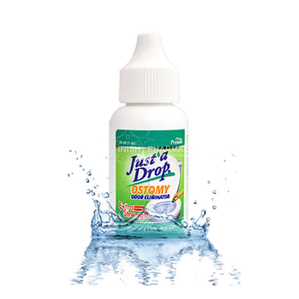 Just A Drop Ostomy Odour Eliminator Extra Strength 30ml – Inish Pharmacy