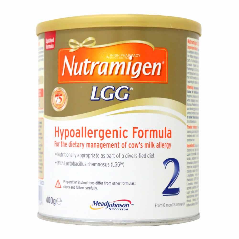 Nutramigen 2 LGG Hypoallergenic Formula 6 months + 400g – Inish Pharmacy