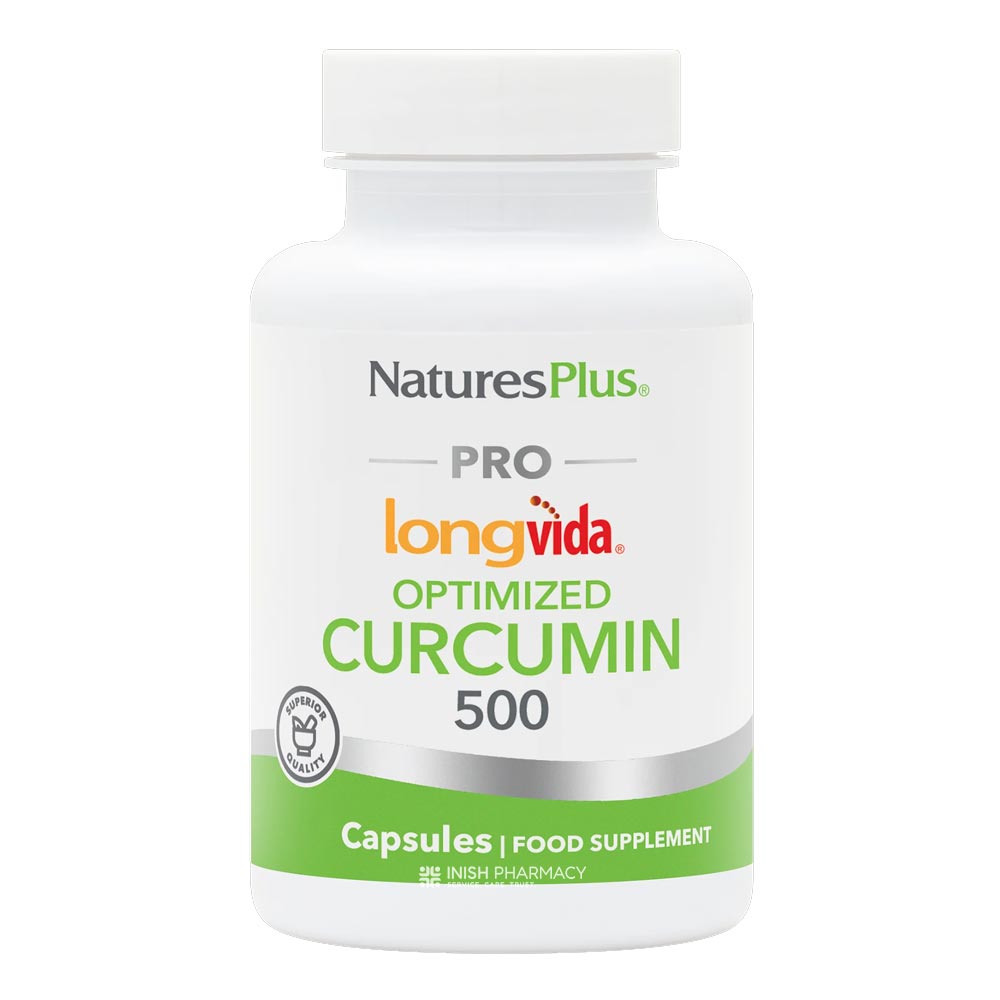 Natures Plus Longvida Curcumin 30 Capsules – Inish Pharmacy