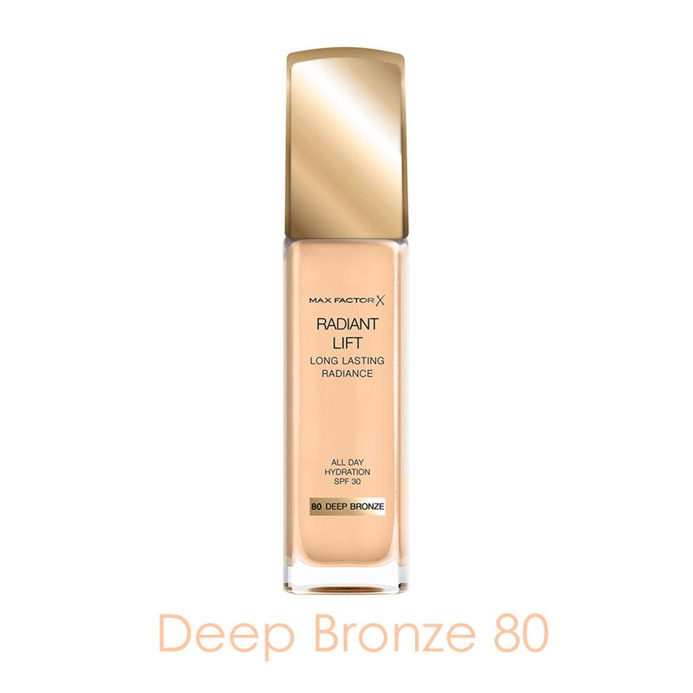 Max Factor Radiant Lift Foundation Deep Bronze 80 – Inish Pharmacy