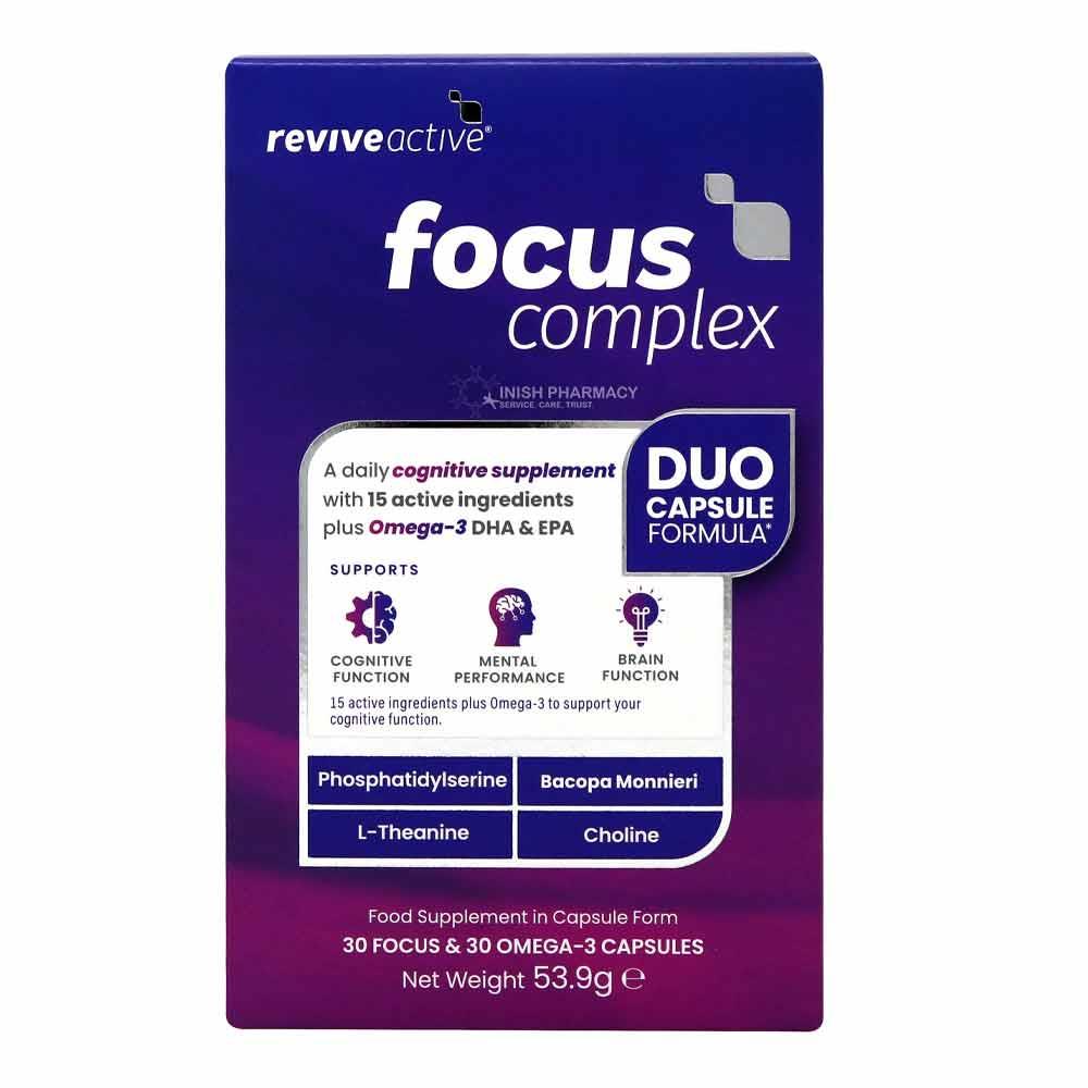 Revive Active Focus Complex 30 Day Pack – Inish Pharmacy