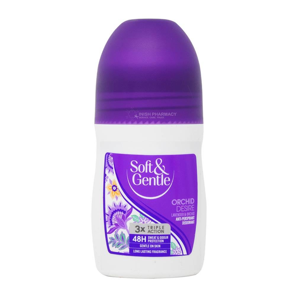 Soft & Gentle 48H Orchid Desire Deodorant Roll-On 50ml – Inish Pharmacy